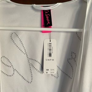 La SENZA | Intimates & Sleepwear | Silk Rhinestone Bride Robe | Poshmark